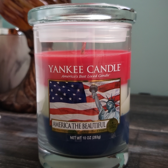 Yankee Candle | Accents | Rare Yankee Candle America The Beautiful Trio ...